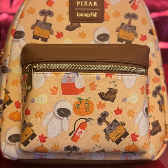 Loungefly | Bags | Loungefly Disney Pixar Walle Fall Icons Mini ...